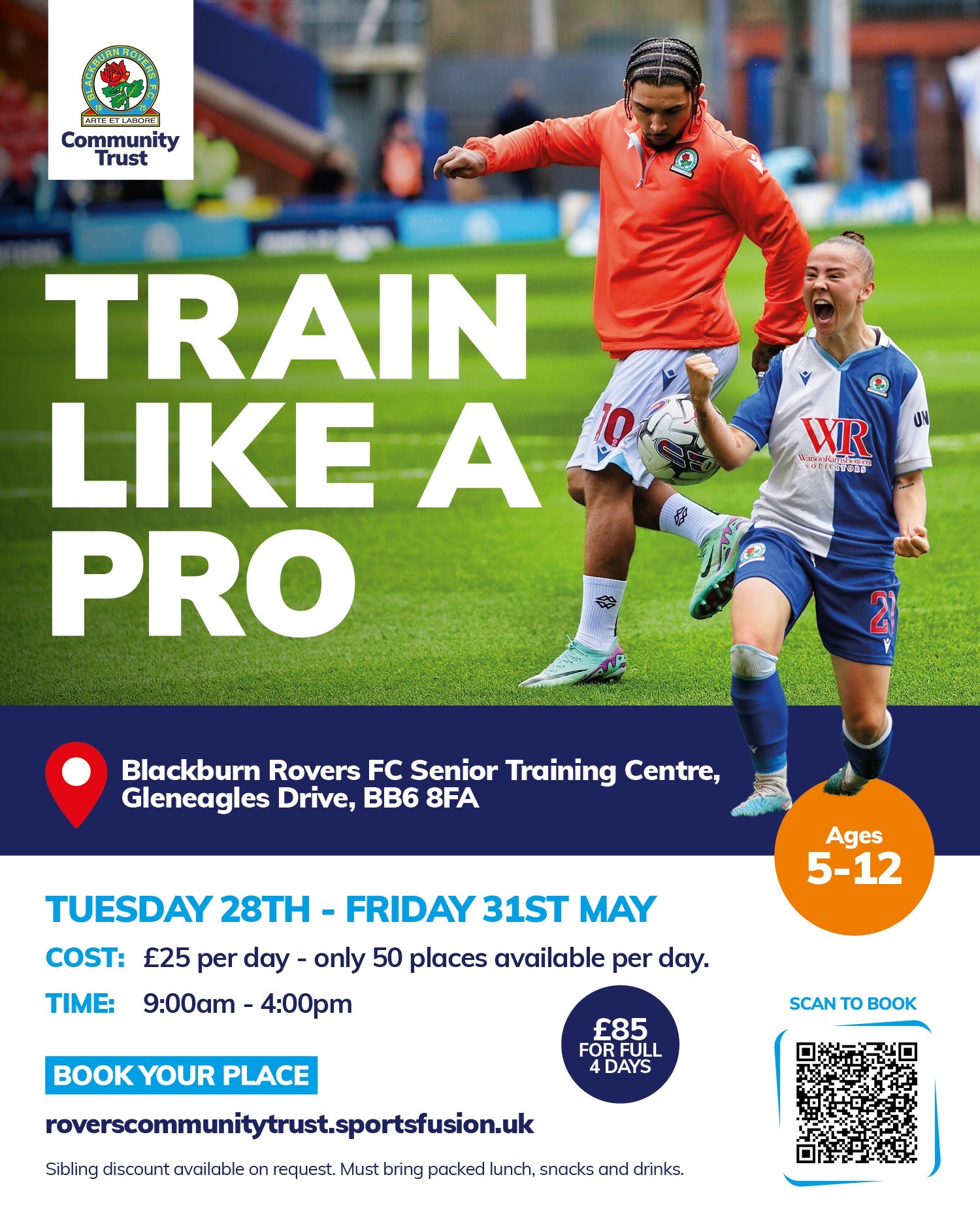 Blackburn Rovers Soccer Schools | Soccer Schools